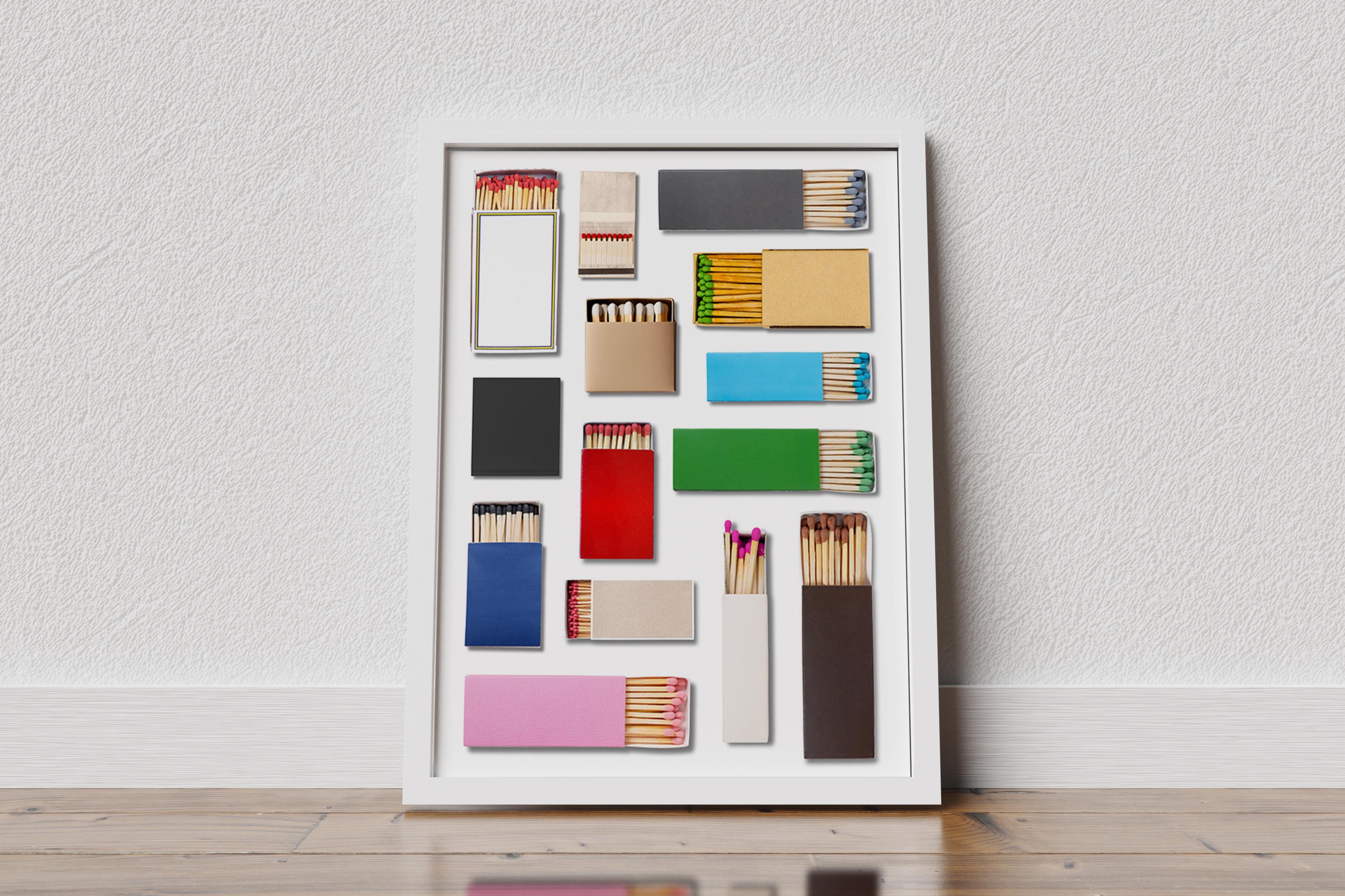 Custom Matchbox Template DIY Canva Matchbook Poster First Anniversary ...