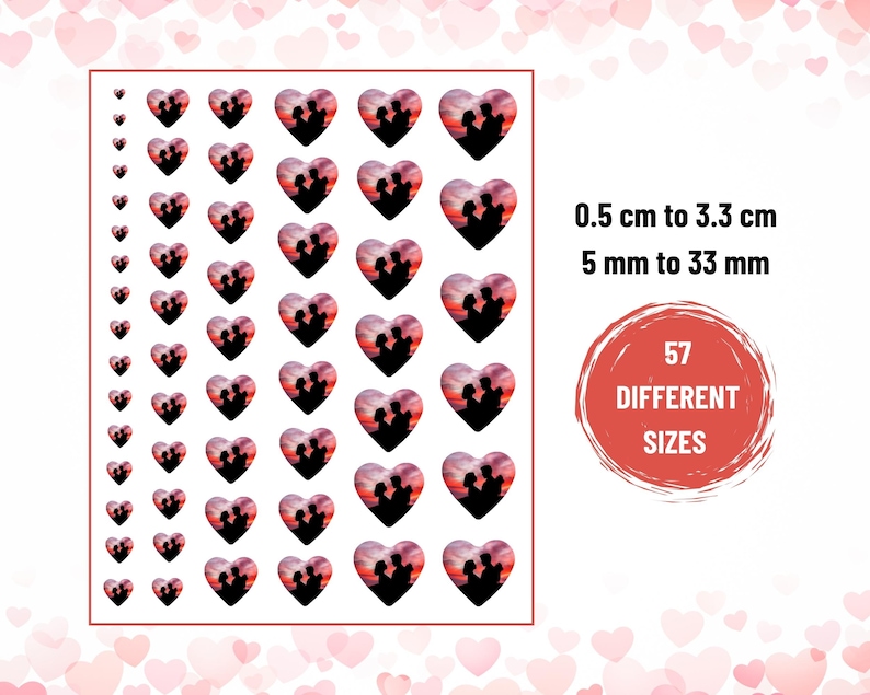 Custom Heart Shaped Locket, Locket Photo Print Heart, Perfect Fit for ...