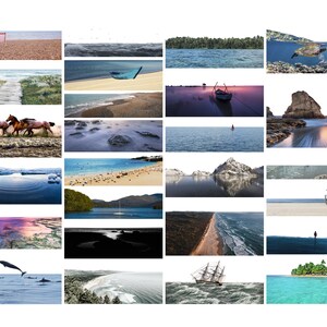 Cut Out Design Element, Ocean Wave Cliparts, Surreal Collage Creator ...