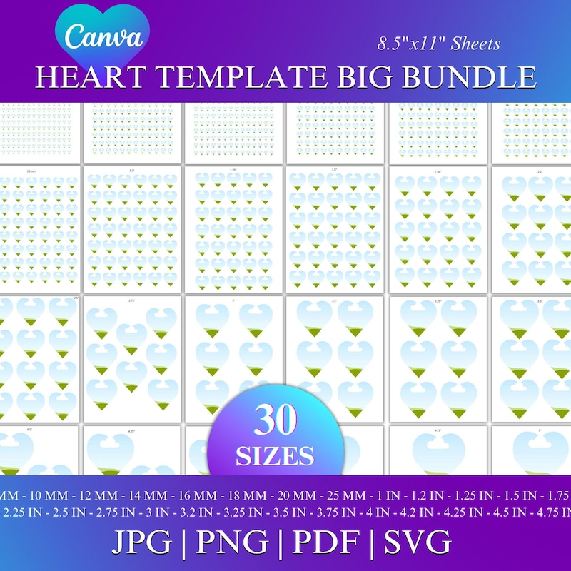 Heart Stickers - Etsy