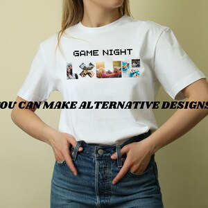 Game Photo Collage Template, Custom Photo Collage, Printable Photo ...