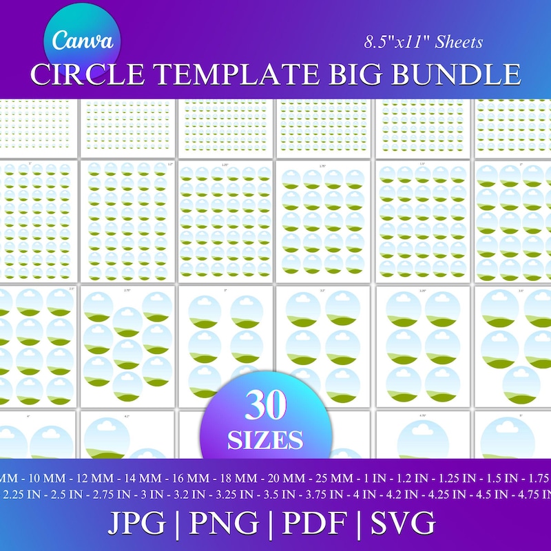 Circle Labels - Etsy