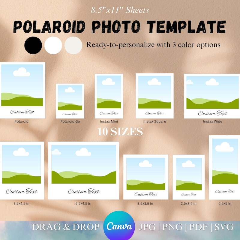 Polaroid Photo Frame - Etsy