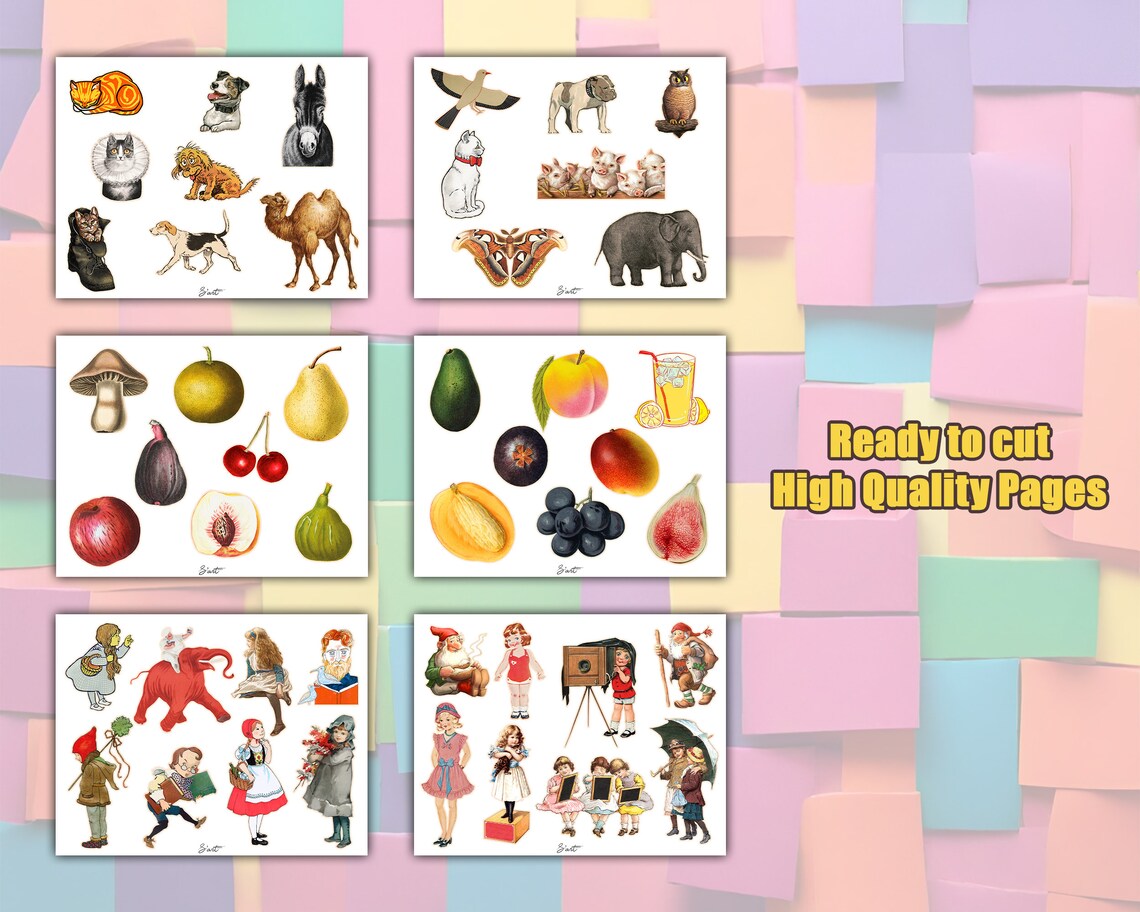 Collage Creator for Kids, Art Activity for Kids, DIY Collage Kit ...