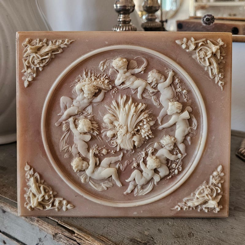 Incolay Jewelry Box - Etsy