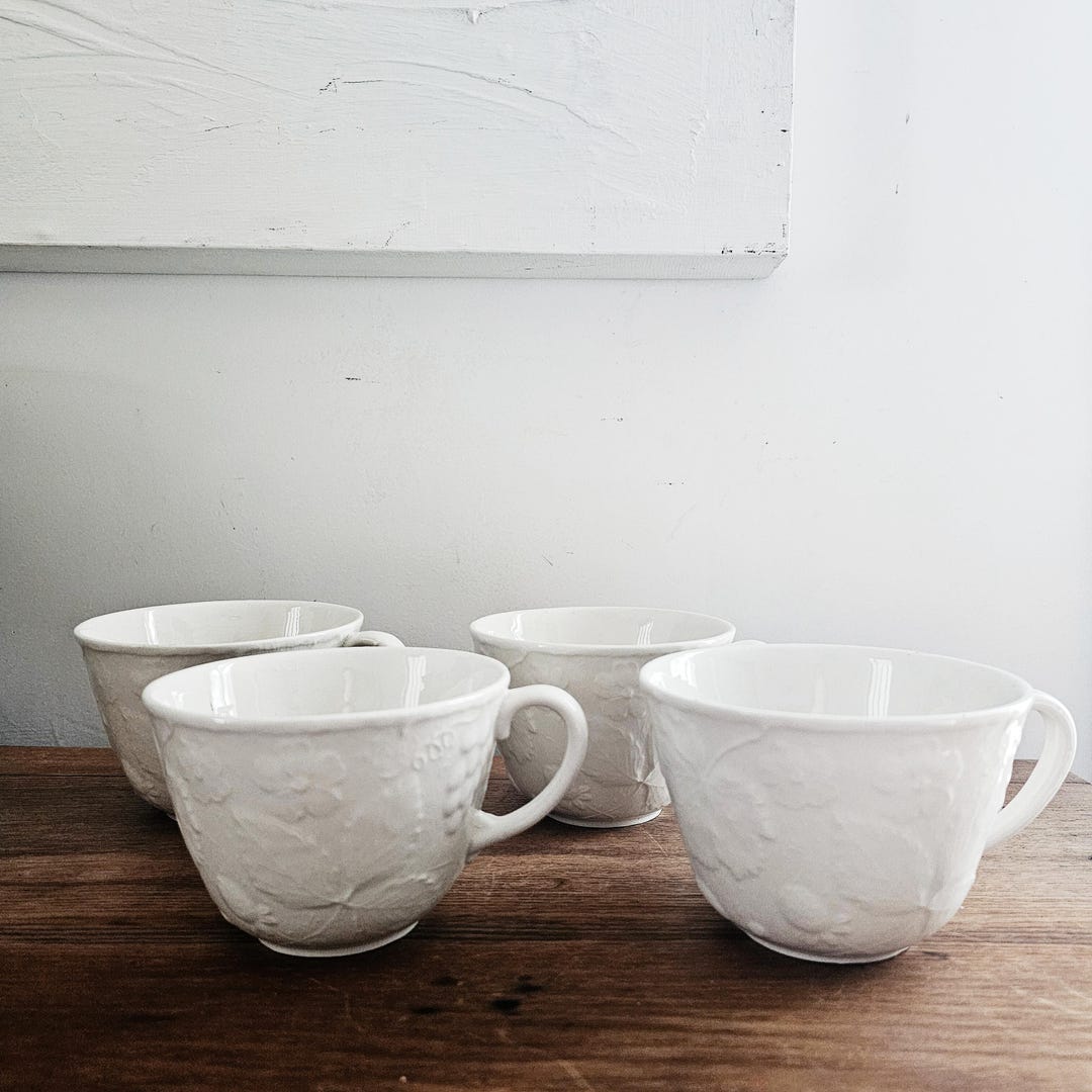 ANTIQUE | RARE Find! Burgess & Leigh Ironstone Mugs Davenport Pattern ...
