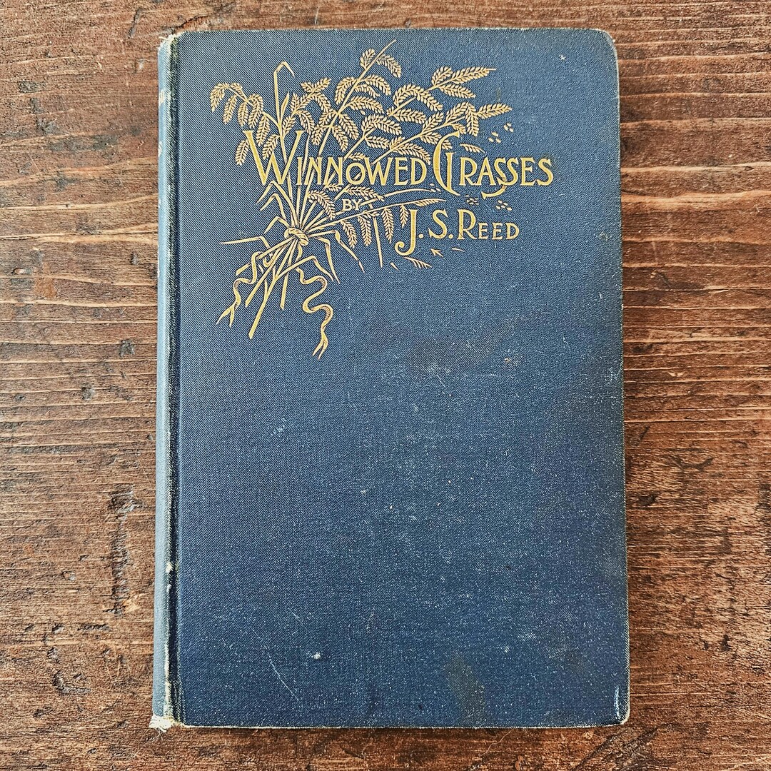 ANTIQUE | 1892 Winnowed Grasses by J.S. Reed - Etsy