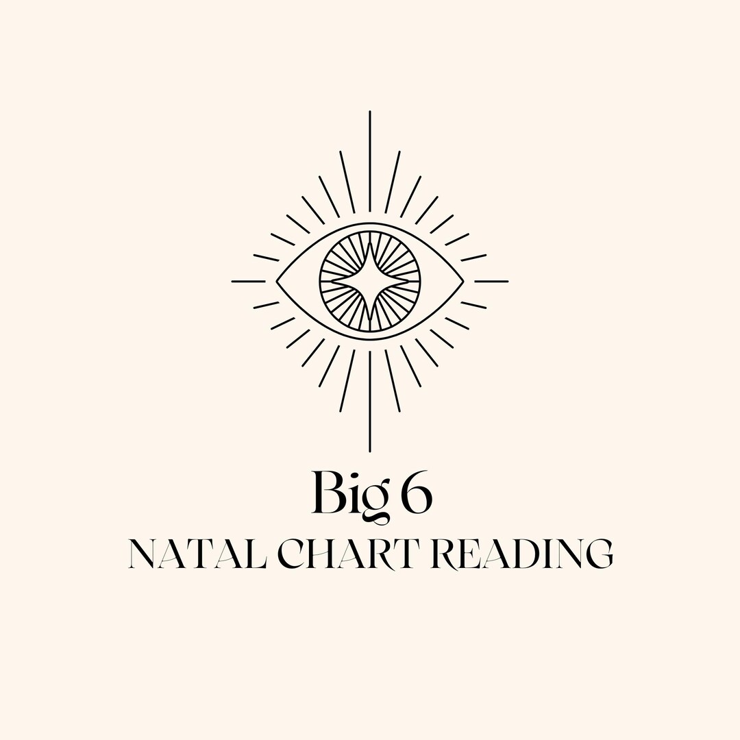 Big Six Natal Chart Reading - Etsy