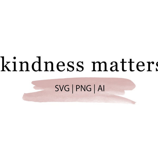 Kindness Matters - Etsy