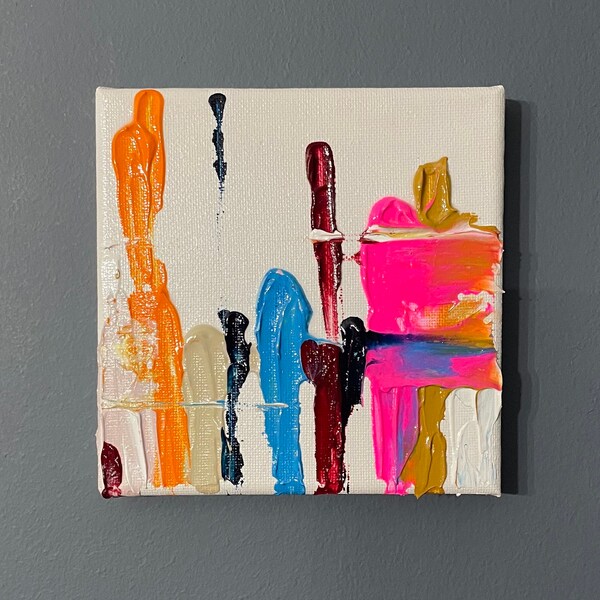 Small Abstract Art - Etsy