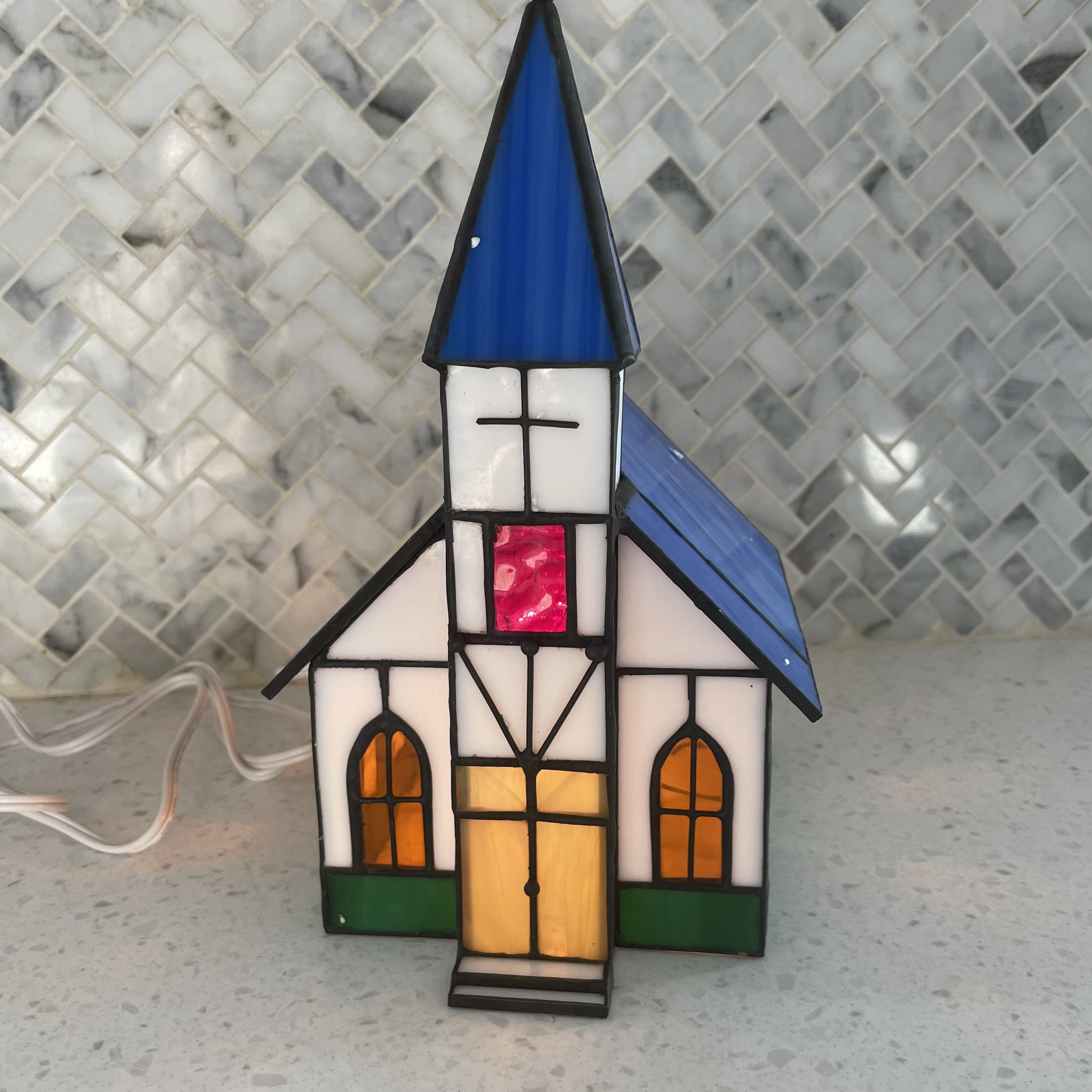 Stained Glass Church Building