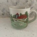 Vintage Farm Scene Coffee Cup Agriculture Cows Barns - Etsy