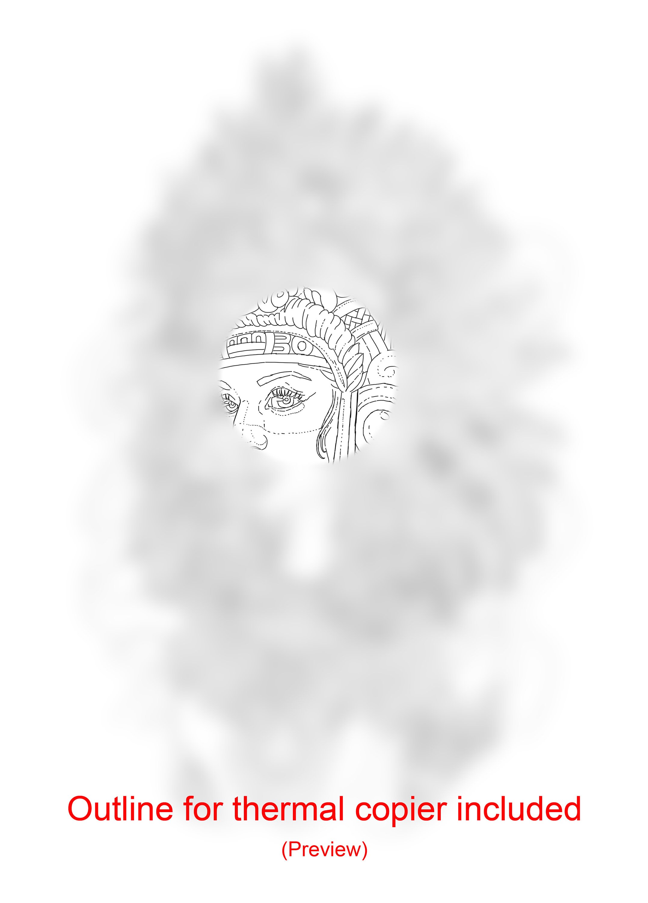 Aztec Princess Tattoo Design - Etsy