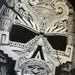 Aztec Calendar Skull Tee - Etsy