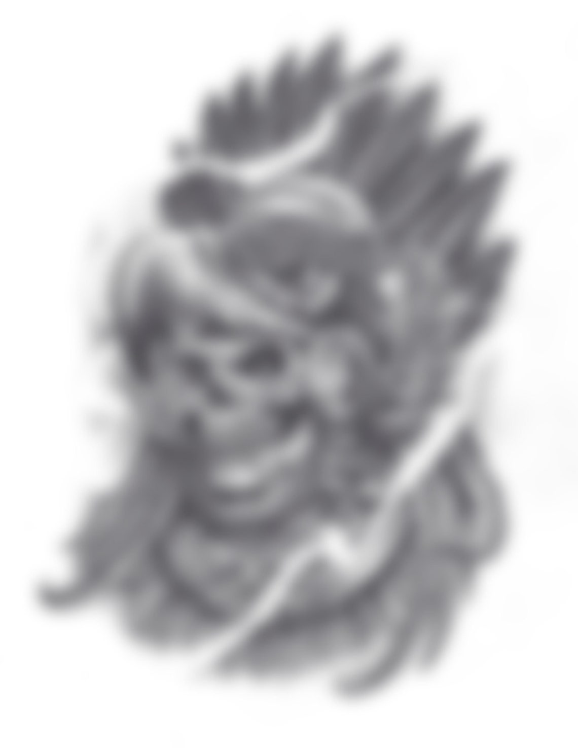 Aztec Eagle Warrior Tattoo Design - Etsy