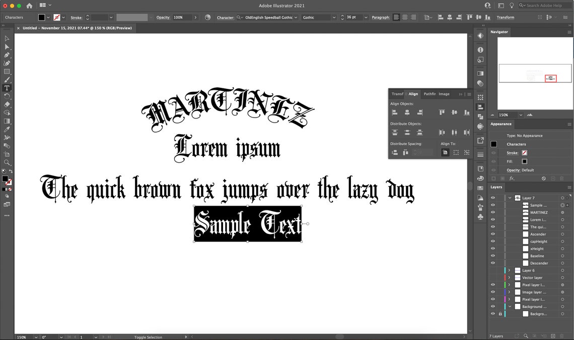 Old English Gothic Font - Etsy