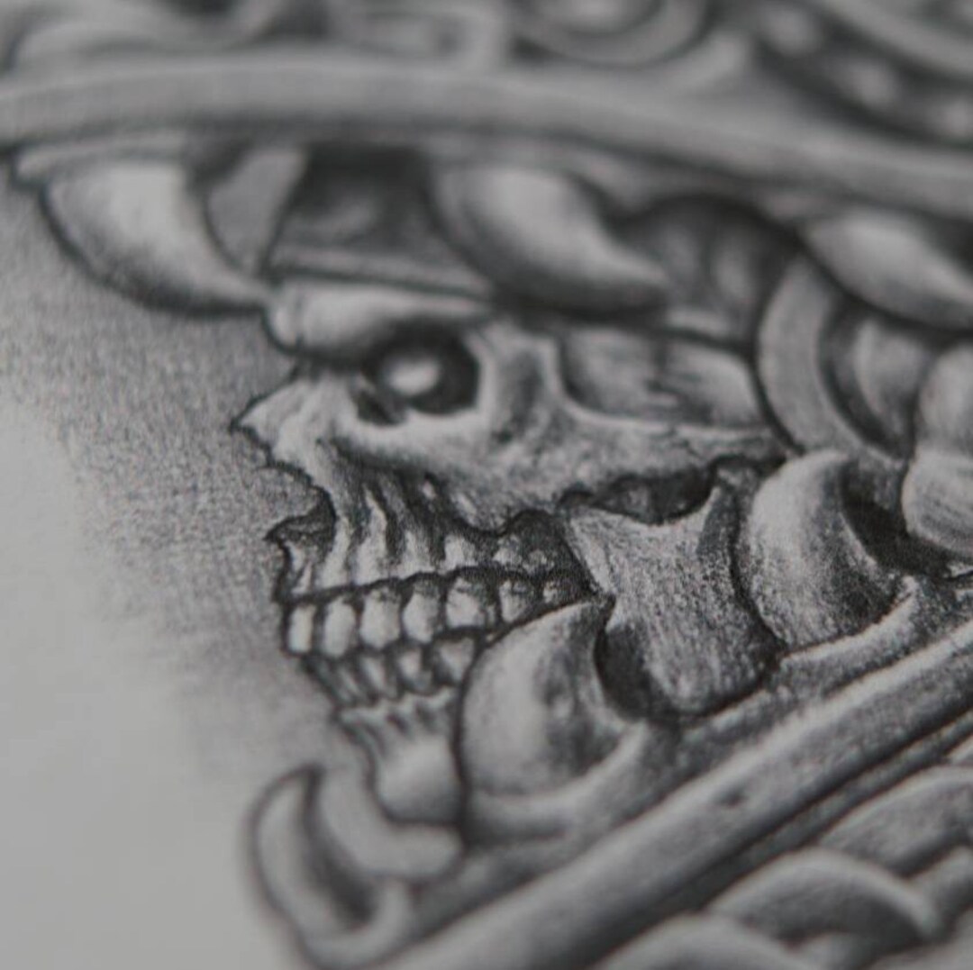 Aztec Serpent God skull Version - Etsy