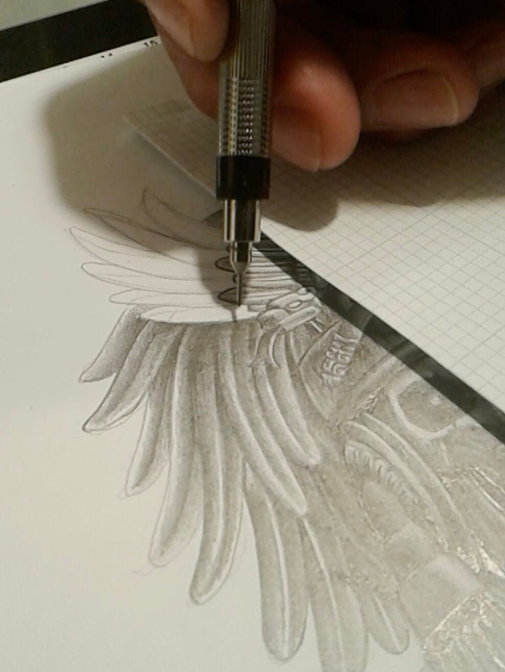 Aztec Skull Priest Tattoo Design - Etsy