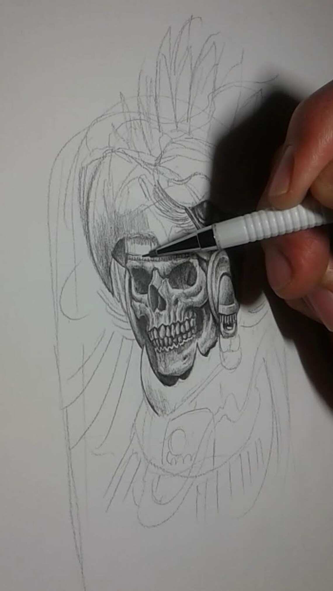 Aztec Eagle Warrior Tattoo Design - Etsy