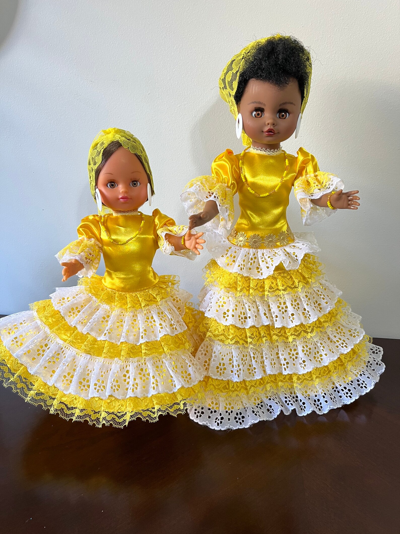 Gold Yellow Oshun Orisha Yoruba Santeria Spiritual Black Doll. - Etsy