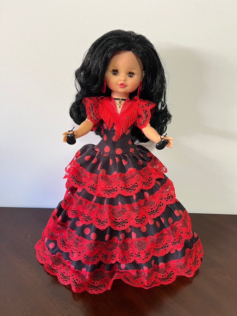 Spirit Doll. Gypsy Doll. Spain Flamenco Dancer Doll. Handmade - Etsy
