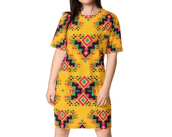 Aztec Pattern Dress | Etsy