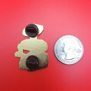 Rob the Robot - 1.5" Hard Enamel Lapel Pin - Etsy