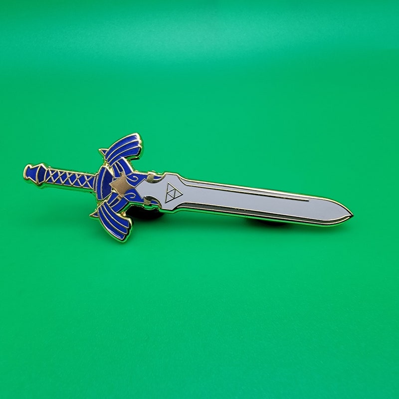 Sword Enamel Pin - Etsy