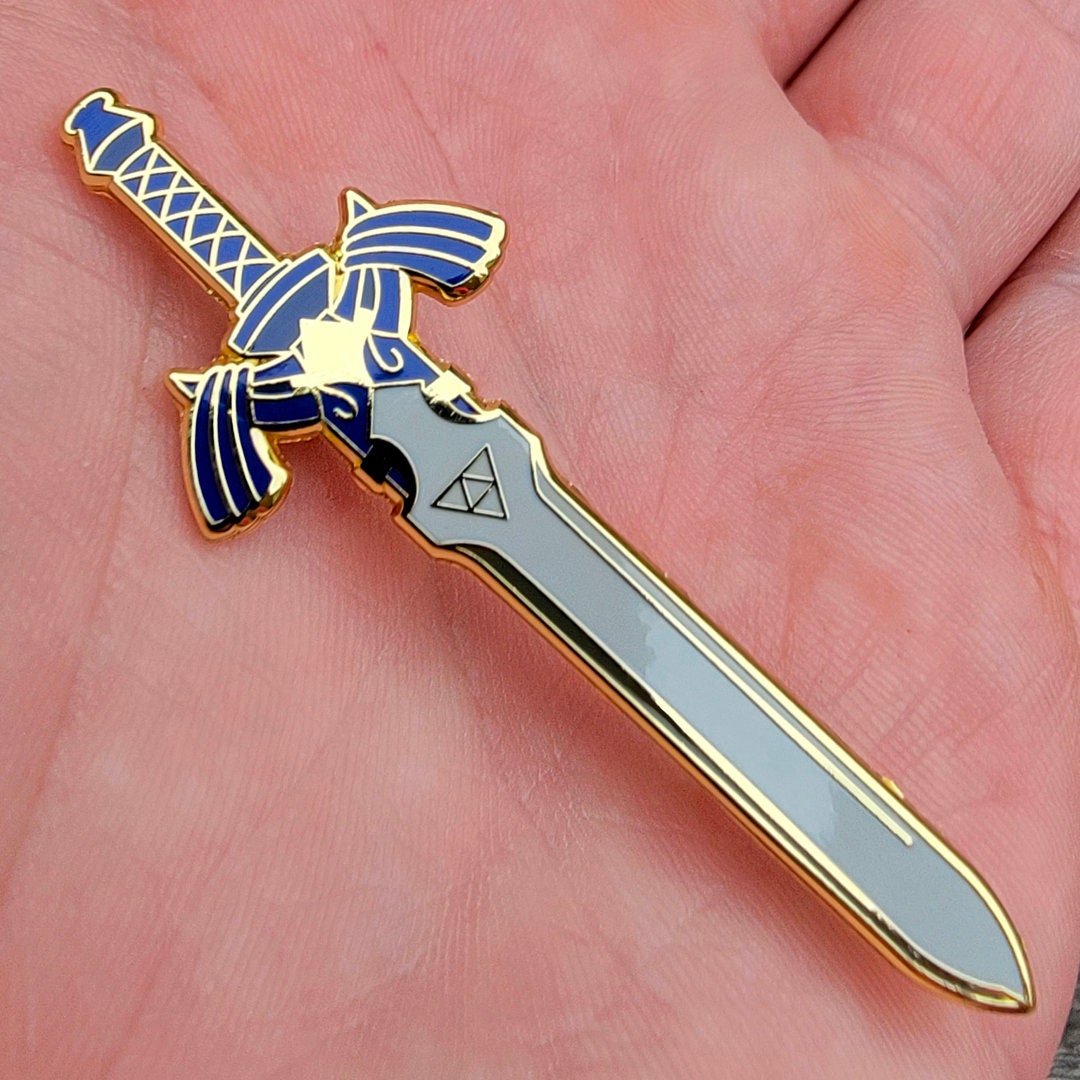 Master Sword 2 Hard Enamel Lapel Pin | Etsy