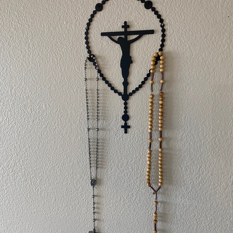 Rosary Display - Etsy
