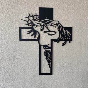 Jesus Cross Home Altar Metal Sign Catholic Christian - Etsy
