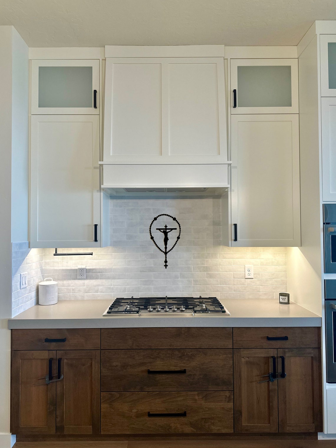 Rosary Wall Hanger Catholic Altar Cross Metal Sign Christian - Etsy