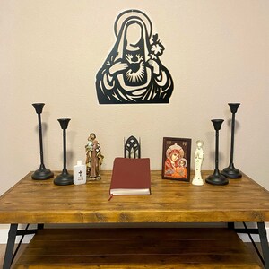 Immaculate Heart of Mary Metal Sign Catholic Christian - Etsy