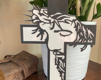 Jesus Cross Home Altar Metal Sign Catholic Christian - Etsy