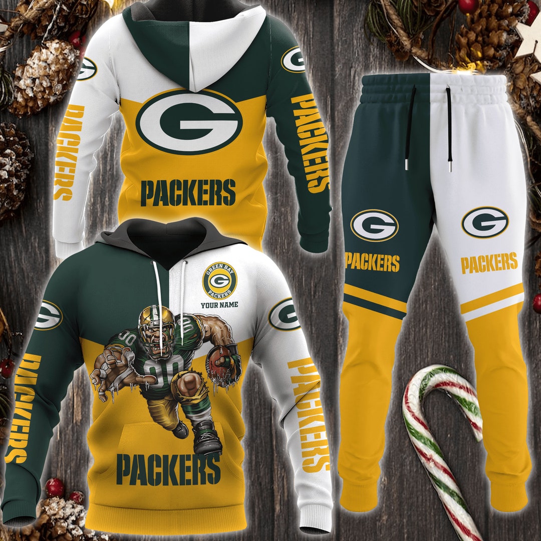 GB Packer NFL Hoodie and Jogger Set Premium Sport HJ0599 - Etsy
