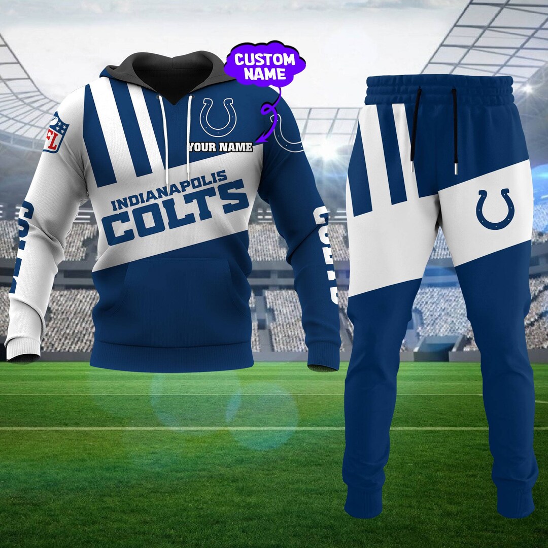 Indianapoiis Coits NFL Hoodie and Jogger Set Premium Sport HJ0844 - Etsy