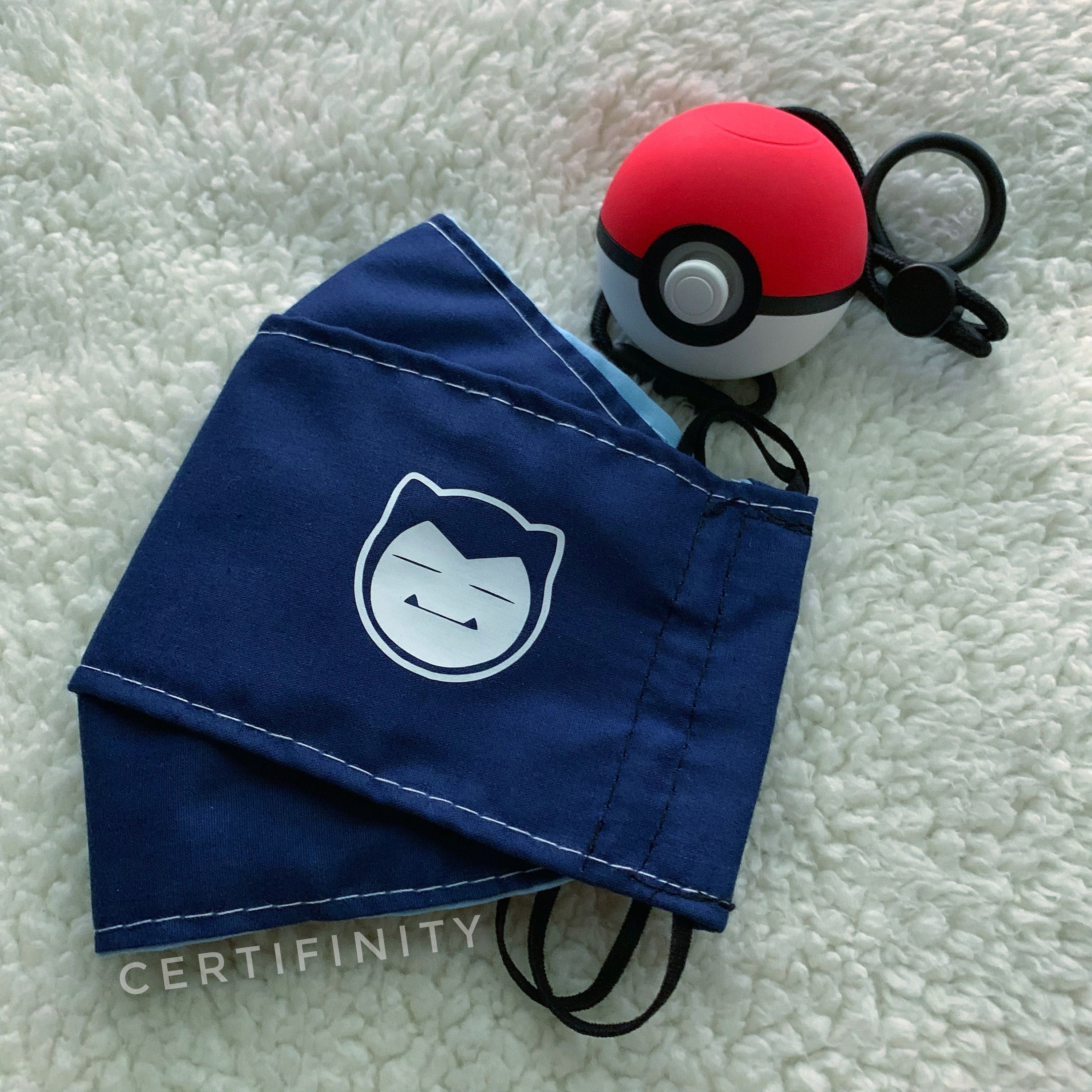 Snorlax Face Mask - Etsy