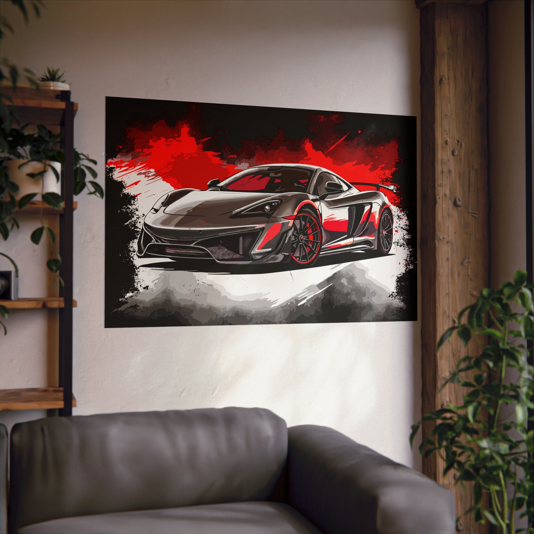 Car Poster, Supercar Sports Car Wall Art Print, Wall Decor Men, Posters ...