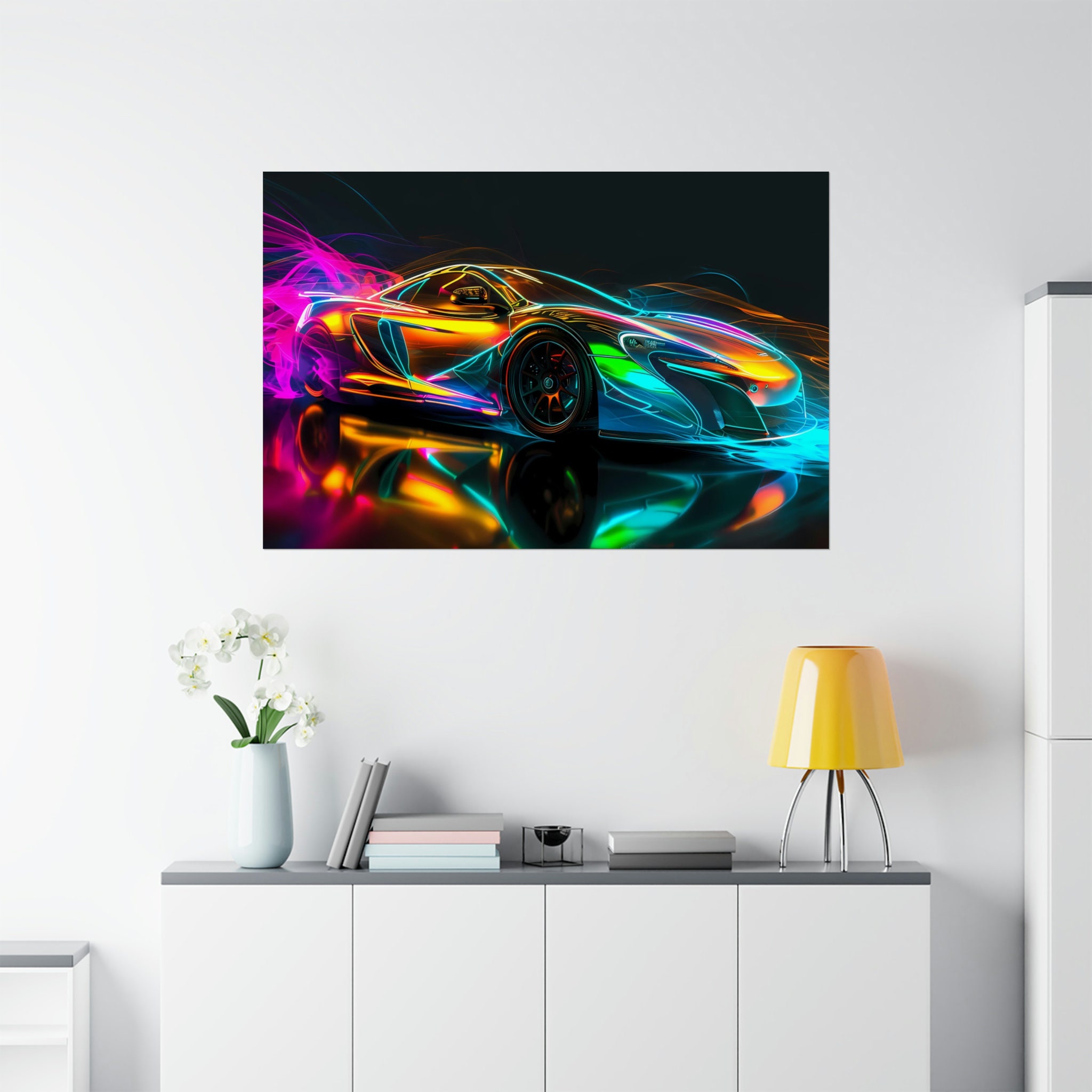 Car Poster, Supercar Sports Car Wall Art Print, Wall Decor Men, Posters ...