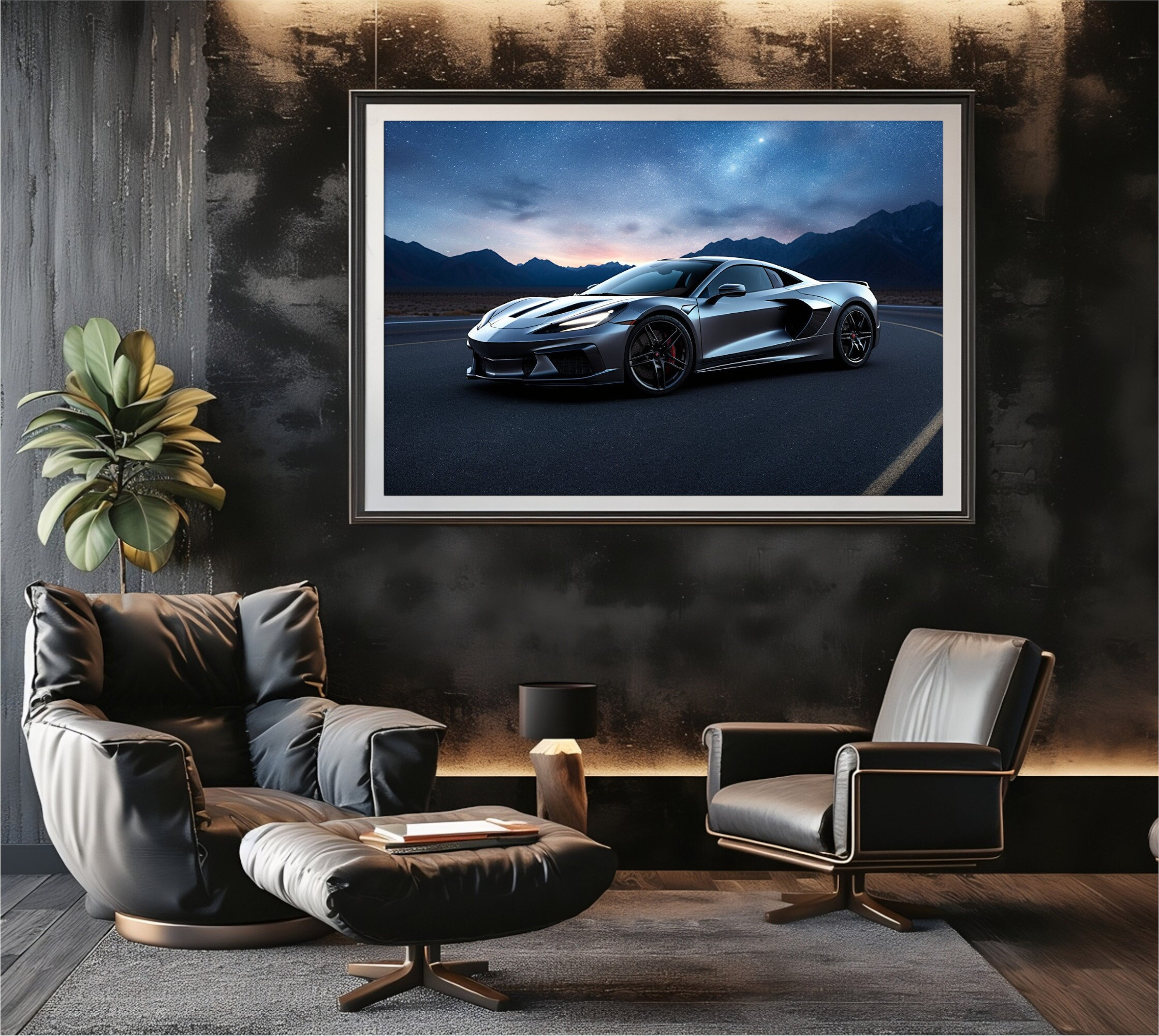Car Poster, Supercar Sports Car Wall Art Print, Wall Decor Men, Posters ...