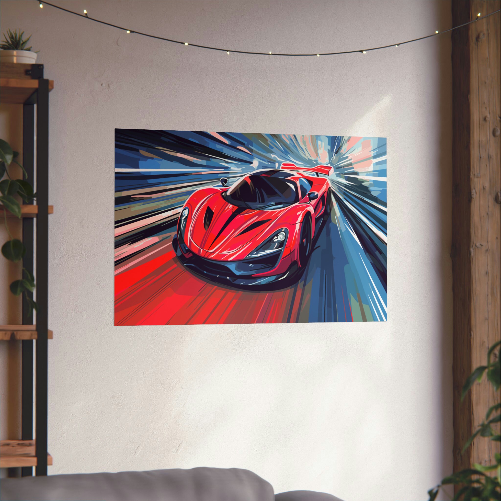 Car Poster, Supercar Sports Car Wall Art Print, Wall Decor Men, Posters ...