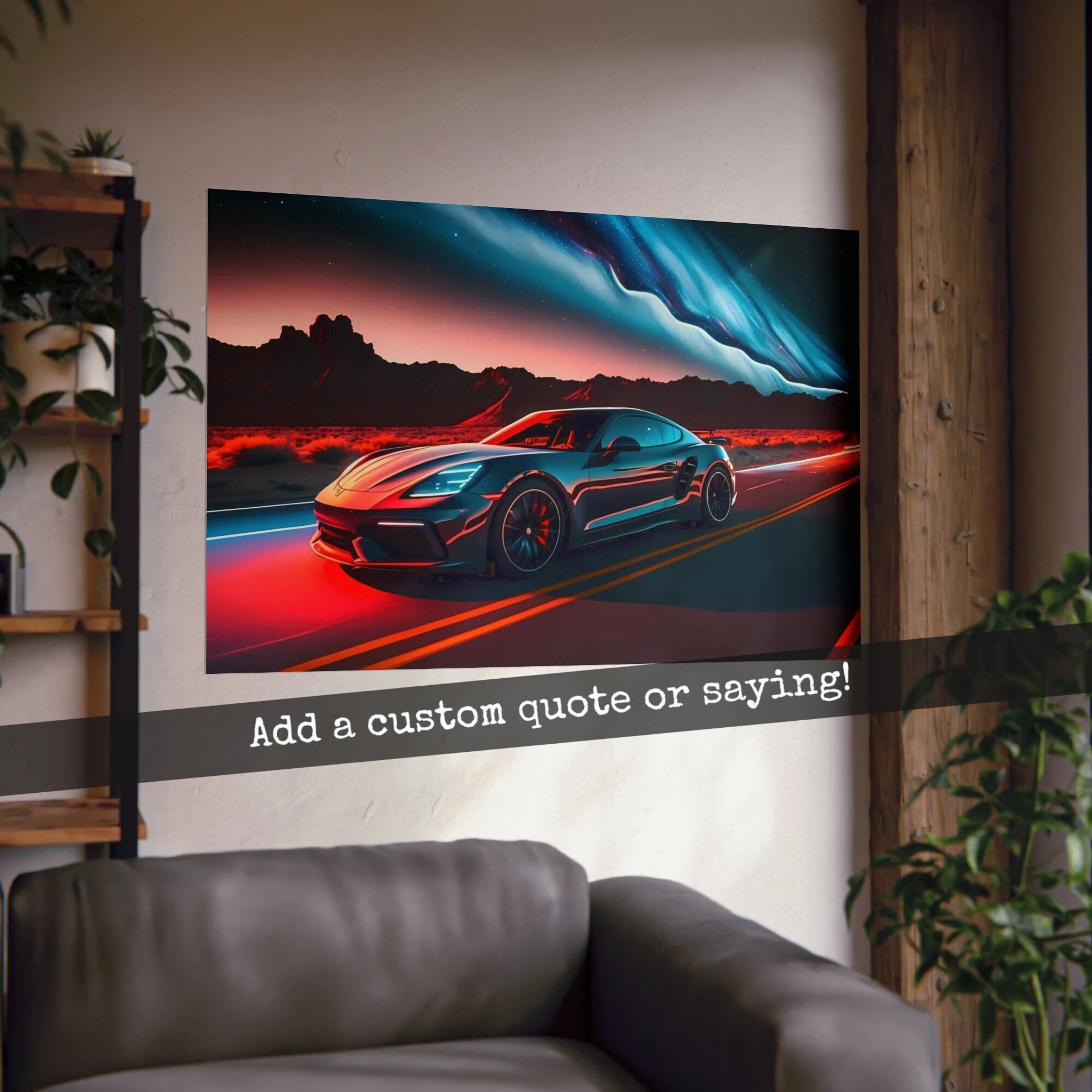 Car Poster, Supercar Sports Car Wall Art Print, Wall Decor Men, Posters ...