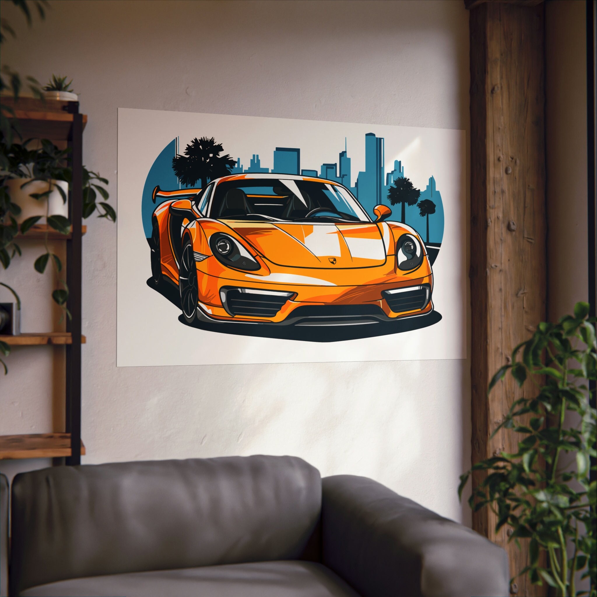 Car Poster, Supercar Sports Car Wall Art Print, Wall Decor Men, Posters ...