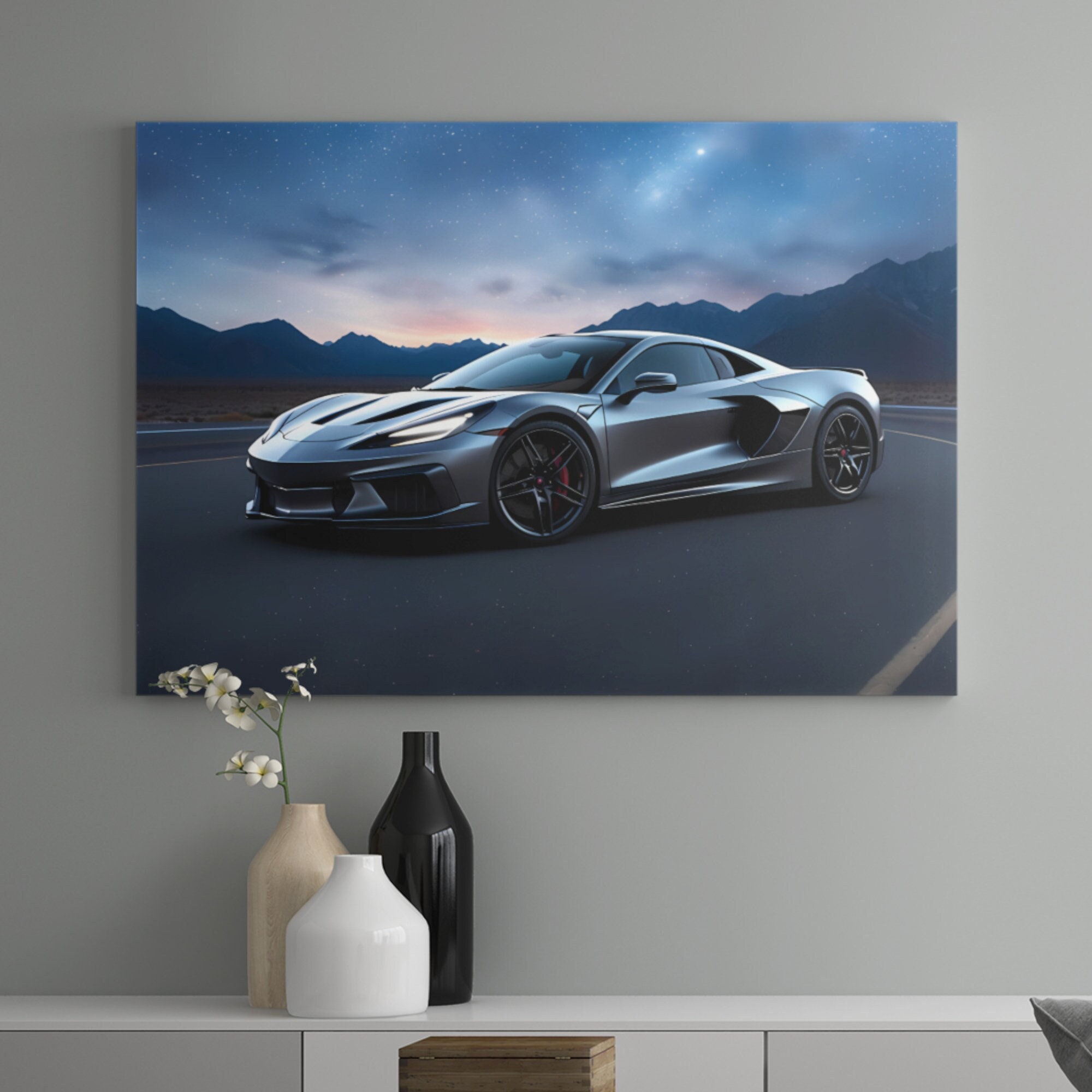 Car Poster, Supercar Sports Car Wall Art Print, Wall Decor Men, Posters ...