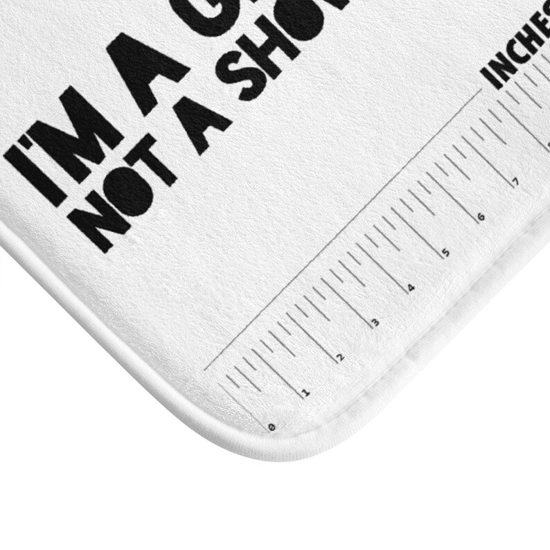 I'm a Grower Not a Shower Bathroom Mat Funny Gift for - Etsy