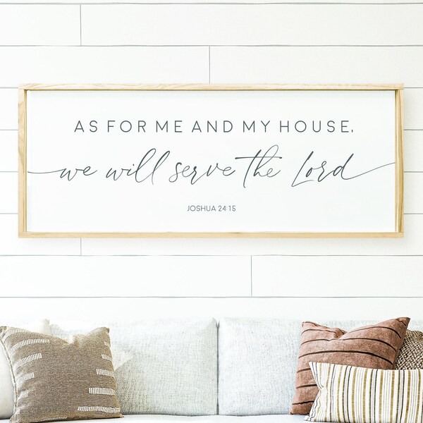 Joshua 24 15 - Etsy