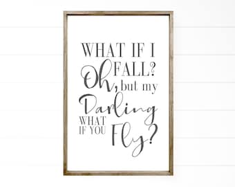 What If I Fall - Etsy