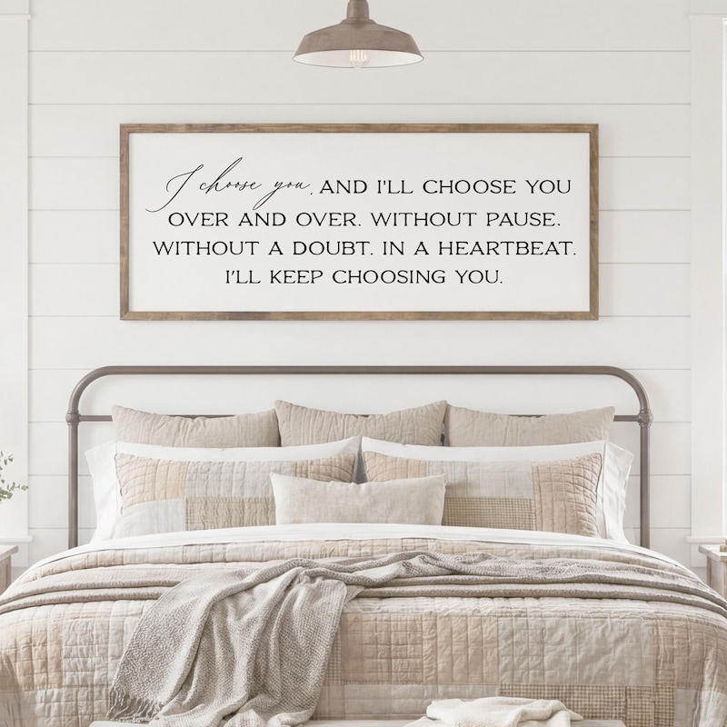 I Choose You Sign - Etsy
