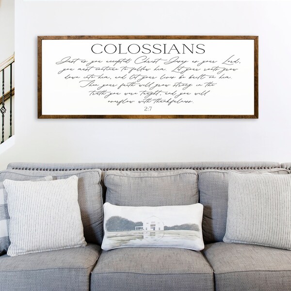 Christian Oversized Wall Art - Etsy