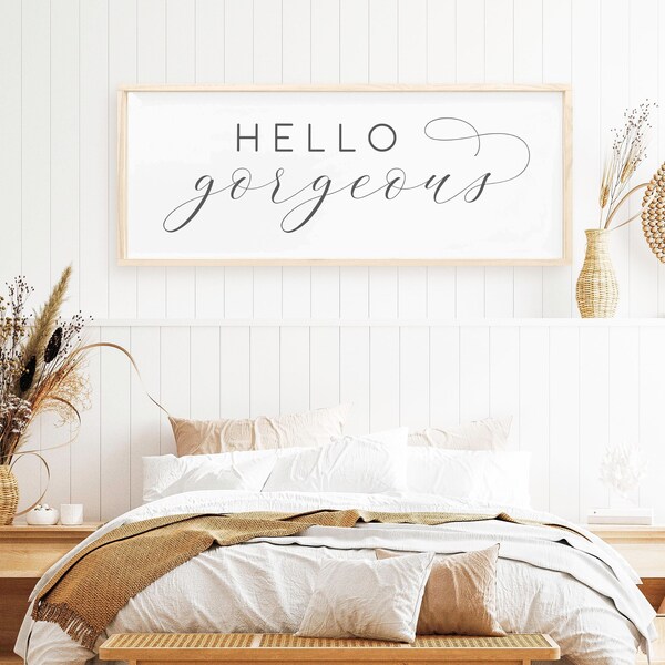 Hello Gorgeous Neon Sign - Etsy